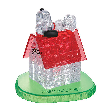 Click here for BePuzzled 3D Crystal Puzzle - Snoopy House: 50 Pcs... prices