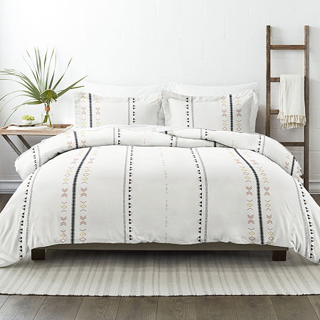 Click here for Casual Comfort Natural Geo Lines Patterned Duvet C... prices