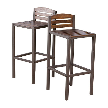 Click here for Milos 2-pc. Bar Stool  One Size  Brown prices