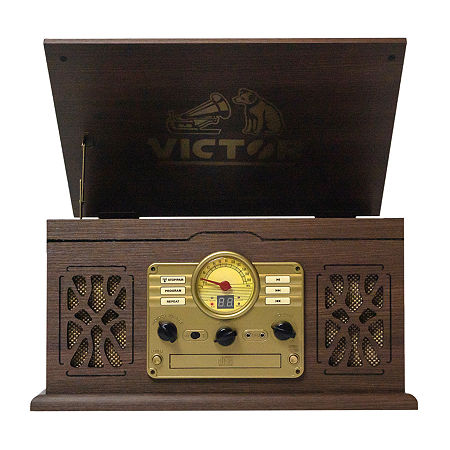 Click here for Victor state 7-in-1 espresso wood music Turntable... prices