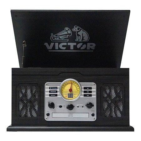 Click here for Victor 7-in-1 graphite wood music Turntable  One S... prices