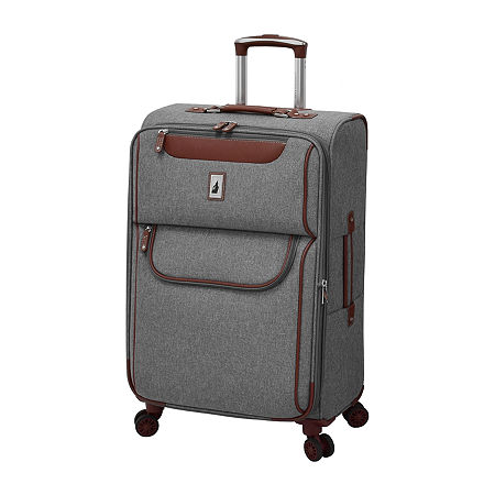 London Fog Westminster 25 Expandable Check-In Spinner - Gray