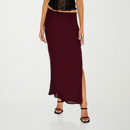 Click here for Forever 21 Womens High Rise Long Juniors Flared Sk... prices