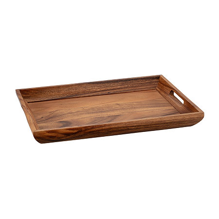 Click here for Kraftware Acacia Wood Serving Tray  One Size  Brow... prices
