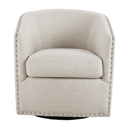 Click here for Madison Park Tyler Swivel Chair - Natural Multi prices