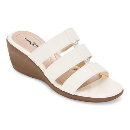 Click here for east 5th Womens Evergreen Heeled Sandals  12 Mediu... prices