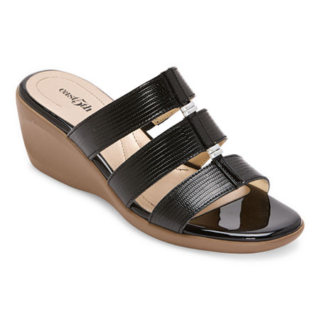 Click here for east 5th Womens Evergreen Heeled Sandals  12 Mediu... prices