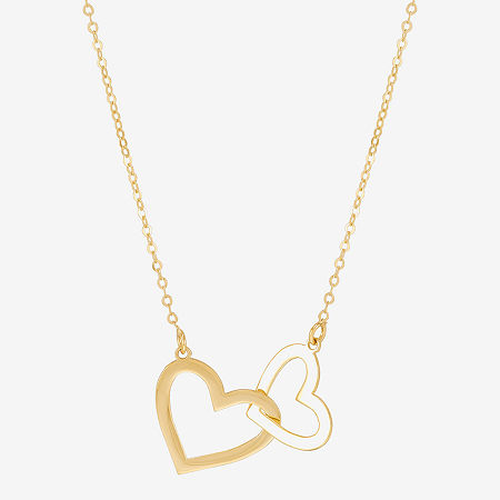 Click here for Gold Addiction Womens 10K Gold Heart 18 Inch Penda... prices