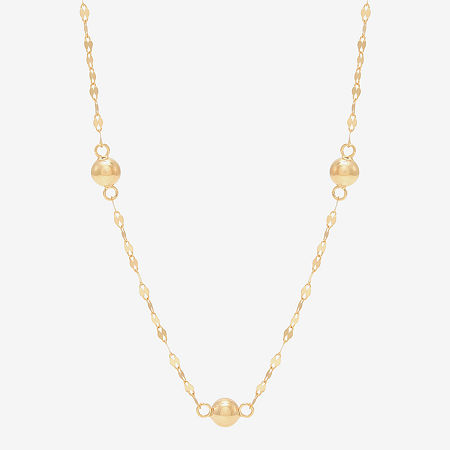 Click here for Made in Italy Womens 14K Gold 18 Inch Chain Neckla... prices