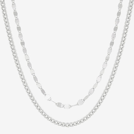 Click here for Womens 2-pc. Necklace Set  One Size  White prices