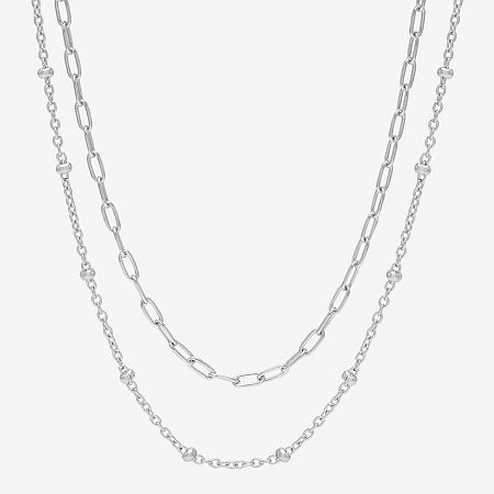 Click here for Womens 2-pc. Necklace Set  One Size  White prices
