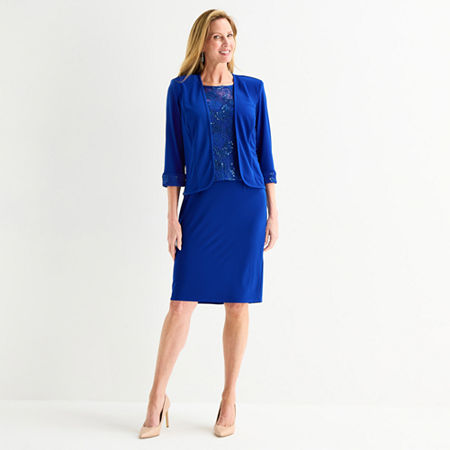 Click here for Maya Brooke Womens Applique Jacket Dress  14  Blue prices