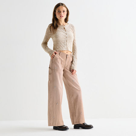 Click here for Arizona Womens Juniors Low Rise Baggy Fit Jean  4... prices