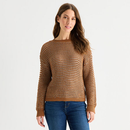 Click here for a.n.a Womens Crew Neck Long Sleeve Pullover Sweate... prices