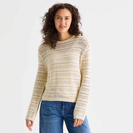 Click here for a.n.a Womens Crew Neck Long Sleeve Pullover Sweate... prices