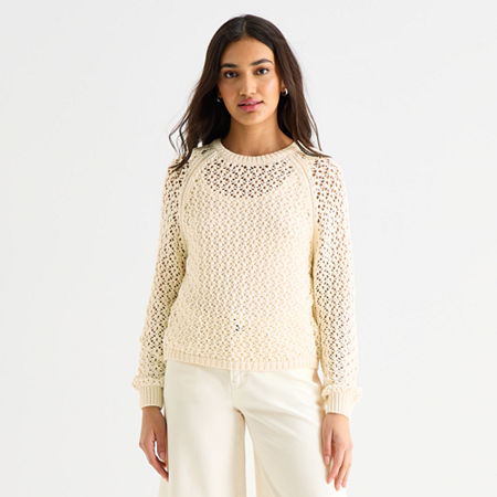 Click here for a.n.a Womens Crew Neck Long Sleeve Pullover Sweate... prices