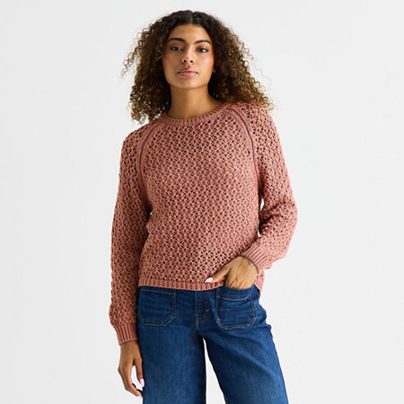 Click here for a.n.a Womens Crew Neck Long Sleeve Pullover Sweate... prices