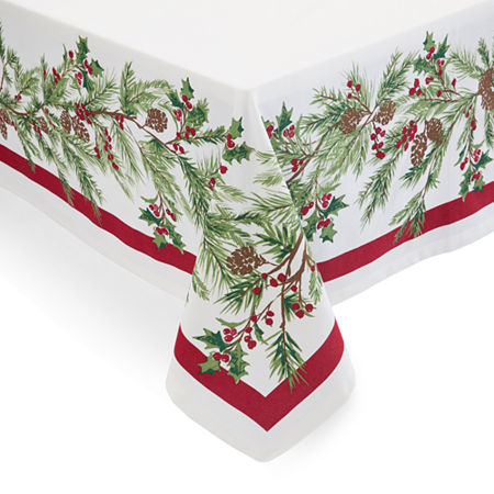 Click here for North Pole Trading Co. Holly Berry Tablecloth  One... prices