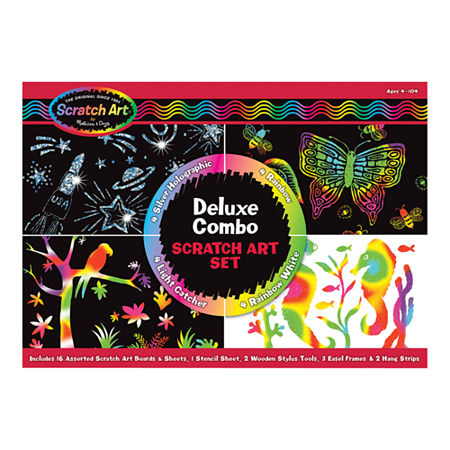 Click here for Melissa & Doug Deluxe Combo Scratch Art Set Craft... prices