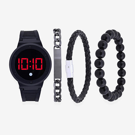 Click here for Mens Silver Tone 4-pc. Watch Boxed Set Mac8086jc... prices