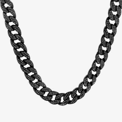 Mens Stainless Steel 24 Inch Curb Chain Necklace - JCPenney