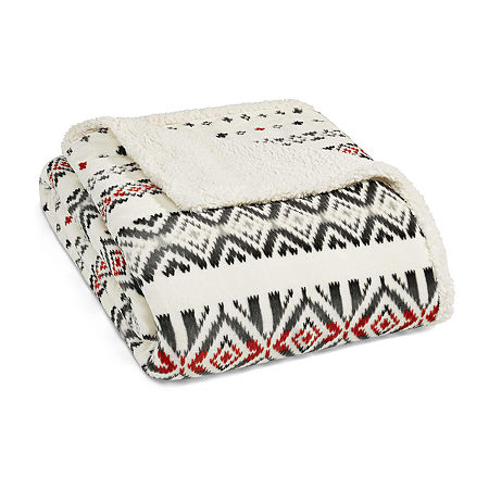 Click here for Eddie Bauer Mountain Village Chili Sherpa Blanket prices