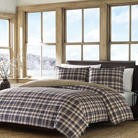 Eddie Bauer Port Gamble Dusted Indigo Comforter Set  Full/Queen - Dusted Indigo