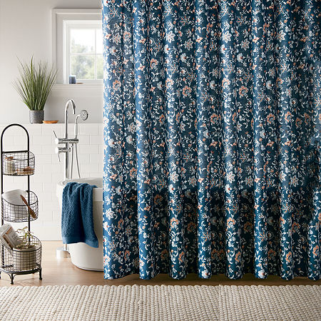 Click here for Linden Street Jacobean Bloom Shower Curtain  One S... prices