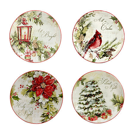 Click here for Certified International Silent Night 4 Piece Desse... prices