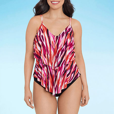 Click here for Trimshaper Womens Abstract Tankini Swimsuit Top  1... prices
