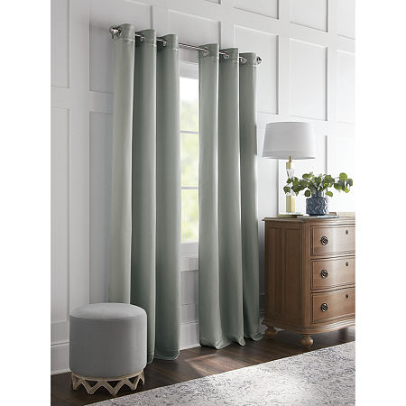 Click here for Broadhaven Geneva Solid Grommet Top Blackout Singl... prices