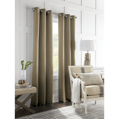 Click here for Broadhaven Geneva Solid Grommet Top Blackout Singl... prices
