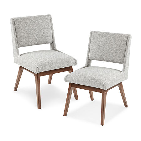 Click here for INK + IVY Boomerang Set of 2 Dining Chairs  One Si... prices