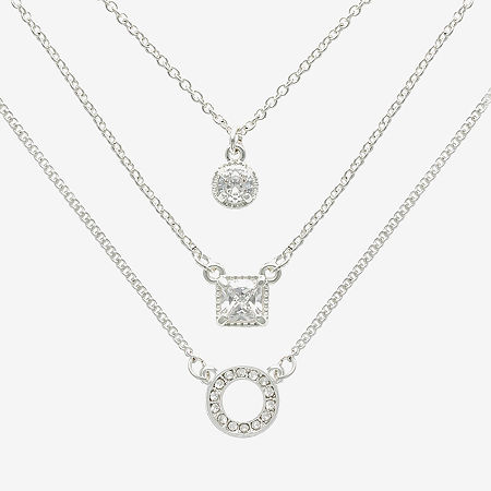 Click here for Mixit Womens Hypoallergenic 3-pc. Necklace Set  On... prices