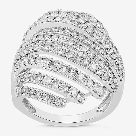 Click here for Womens 2 CT. T.W. Lab Grown White Diamond 10K Whit... prices