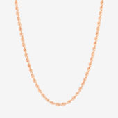 14k gold hollow rope chain store
