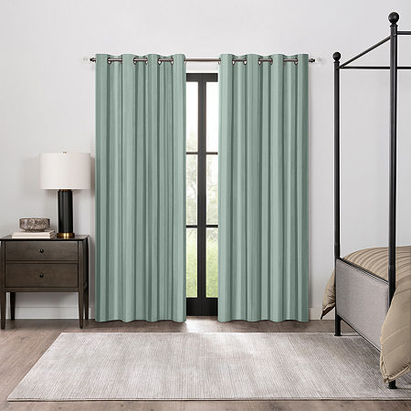 Click here for Fieldcrest Heritage Classic Stripe Grommet Top Ene... prices