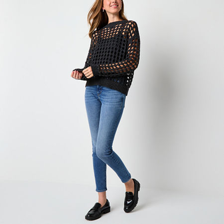 Click here for a.n.a Womens Crew Neck Long Sleeve Pullover Sweate... prices