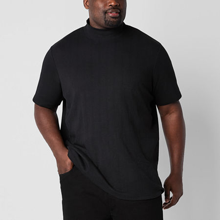 Click here for Shaquille ONeal XLG Ribbed Mens Mock Neck Short Sl... prices