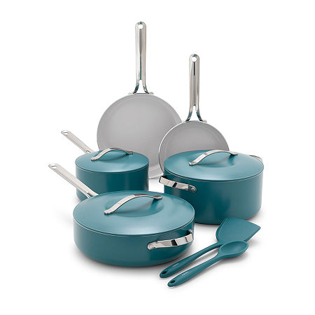 GreenPan Nova 10-Pc. Ceramic Nonstick Cookware Set - Tapestry