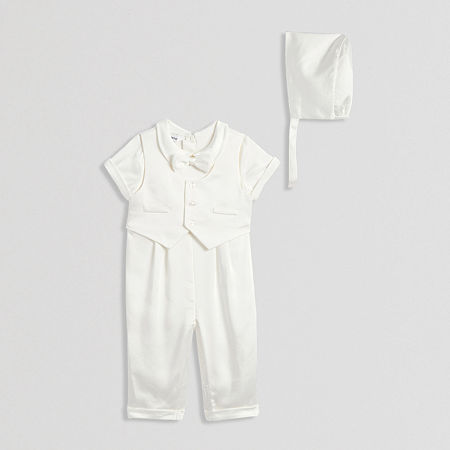 Click here for Mia & Mimi Christening Baby Boys Short Sleeve 3-pc... prices