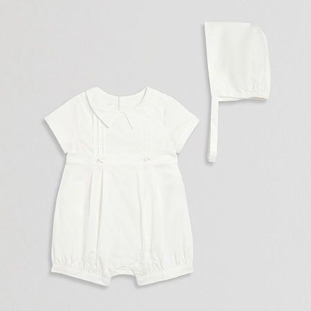 Click here for Mia & Mimi Christening Baby Boys Short Sleeve 2-pc... prices