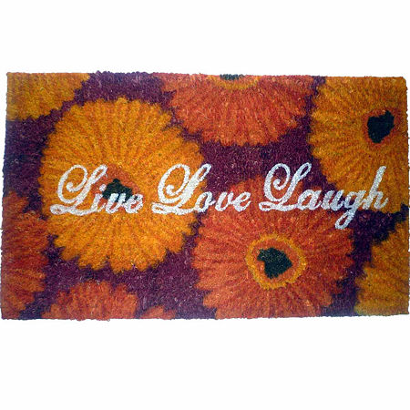 Click here for Live Love Laugh Rectangle Doormat - 18X30  One Siz... prices