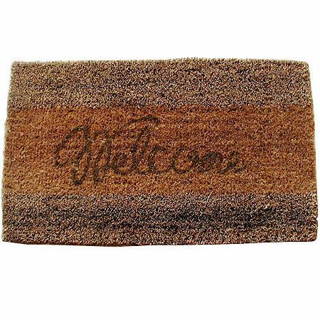 Click here for Seagrass Welcome Rectangle Doormat - 18X30  One Si... prices