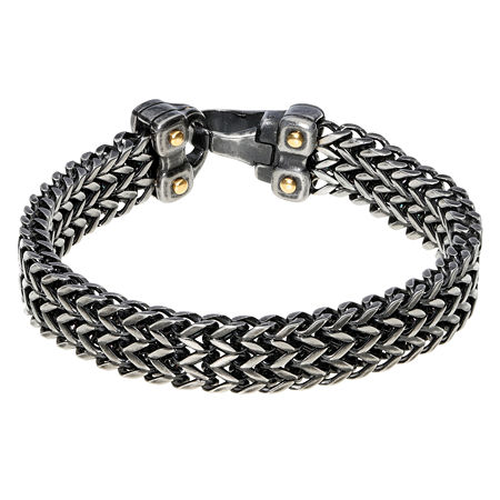 Click here for Mens Stainless Steel 8 1/2 Inch Solid Wheat Chain... prices