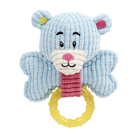 Click here for Pet Life Paci-Plush Plush Squeaking and Rubber Tee... prices