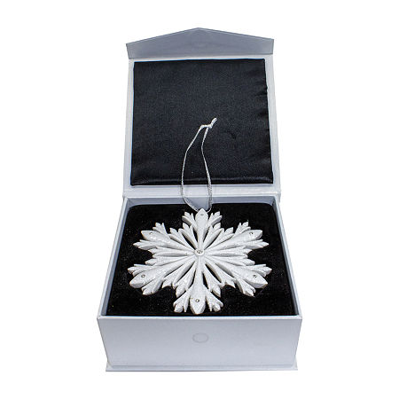 Click here for Kurt Adler 4-Inch Elegant Snowflake Ornament with... prices