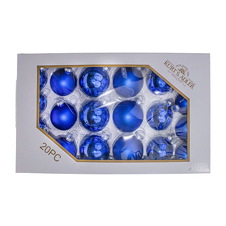 Click here for Kurt Adler 60-80mm 20pc. Shiny & Matte Balls Ornam... prices