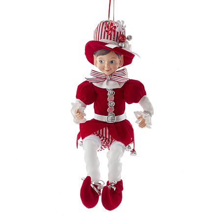 Click here for Kurt Adler 15-Inch Kringle Klaus Peppermint Elf Or... prices