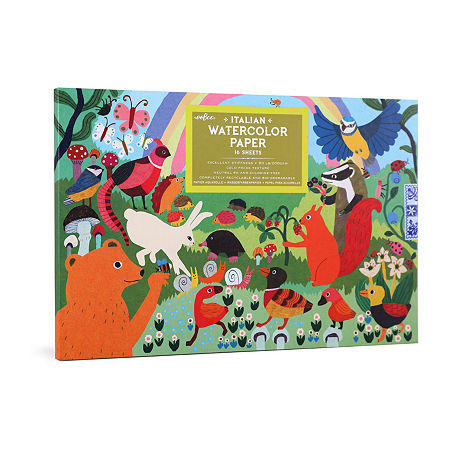 Click here for Eeboo Woodland Rainbow Watercolor Pad 16 Sheets Pa... prices